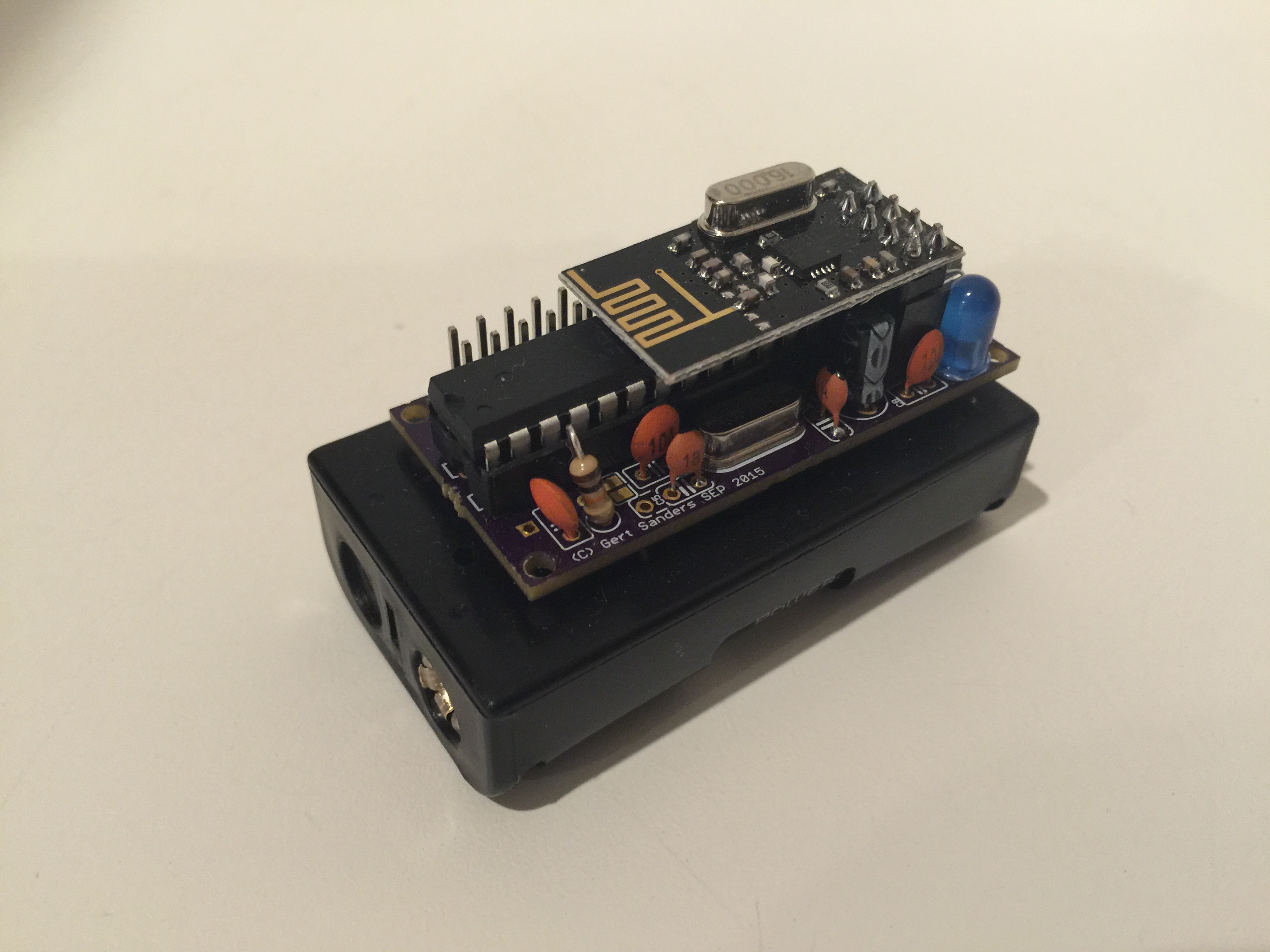 Battery based atmega328p sensor (no SMD) | OpenHardware.io - Enables Open Source Hardware Innovation
