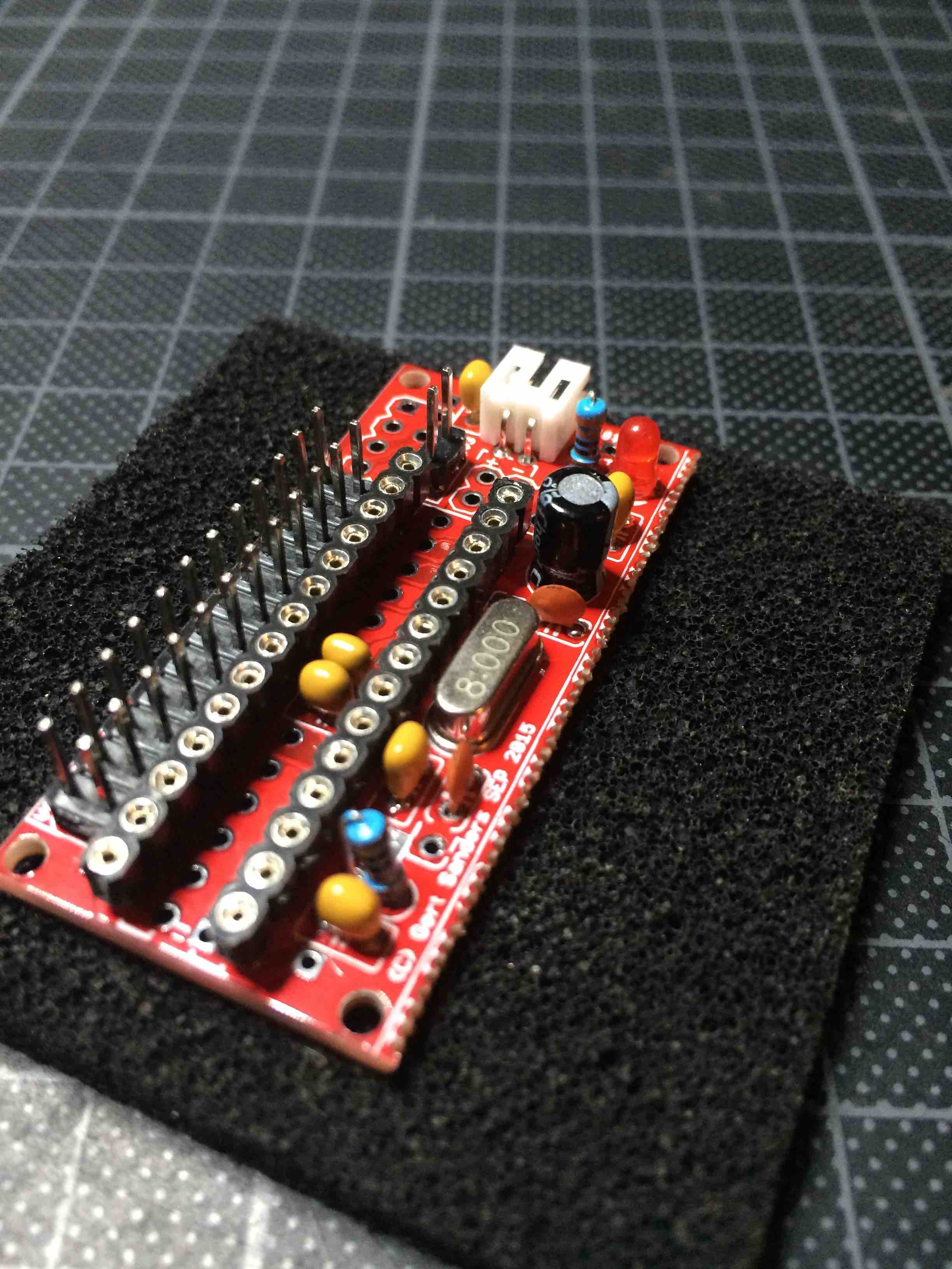 Battery based atmega328p sensor (no SMD) | OpenHardware.io - Enables Open Source Hardware Innovation