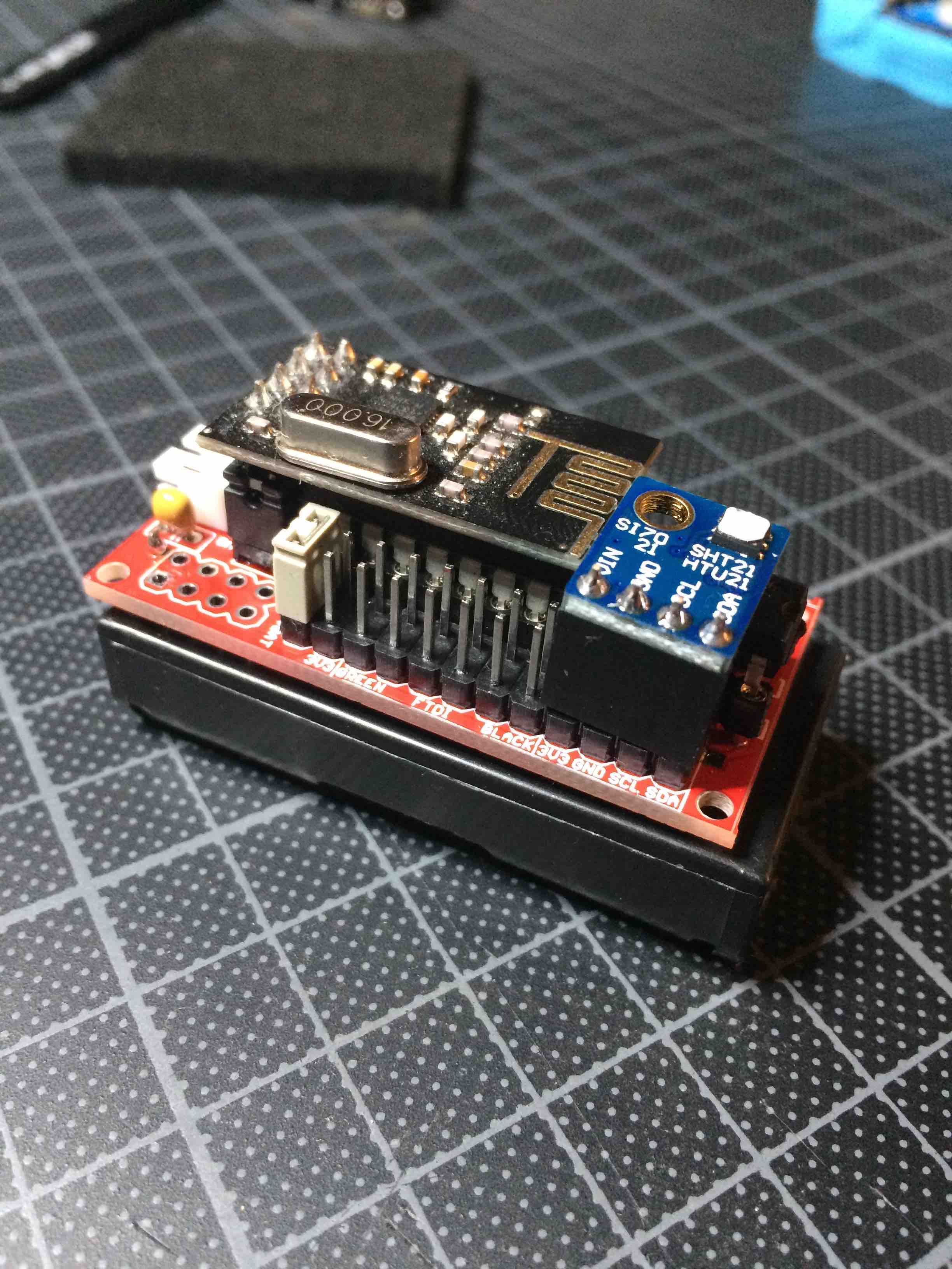 Battery based atmega328p sensor (no SMD) | OpenHardware.io - Enables Open Source Hardware Innovation