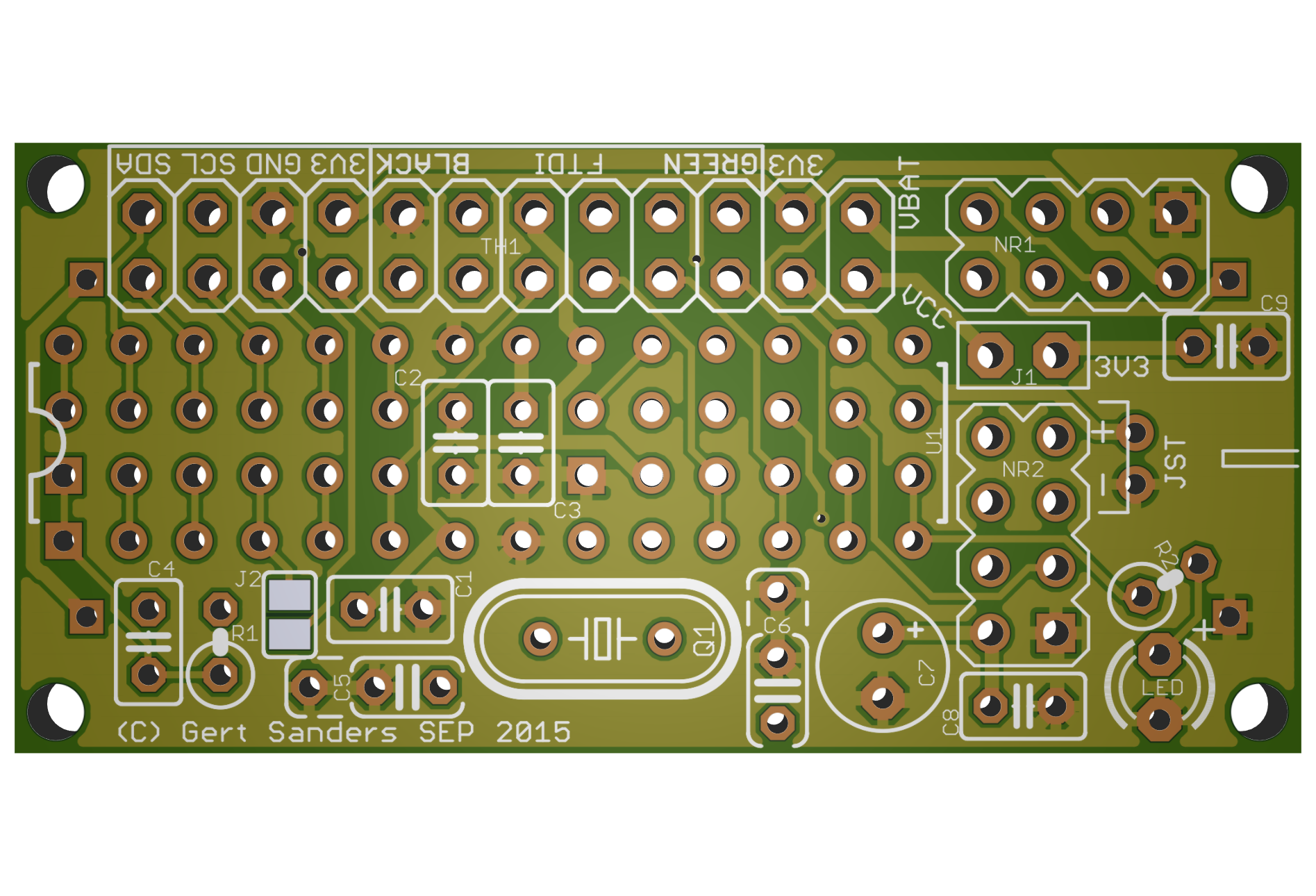 Battery based atmega328p sensor (no SMD) | OpenHardware.io - Enables Open Source Hardware Innovation