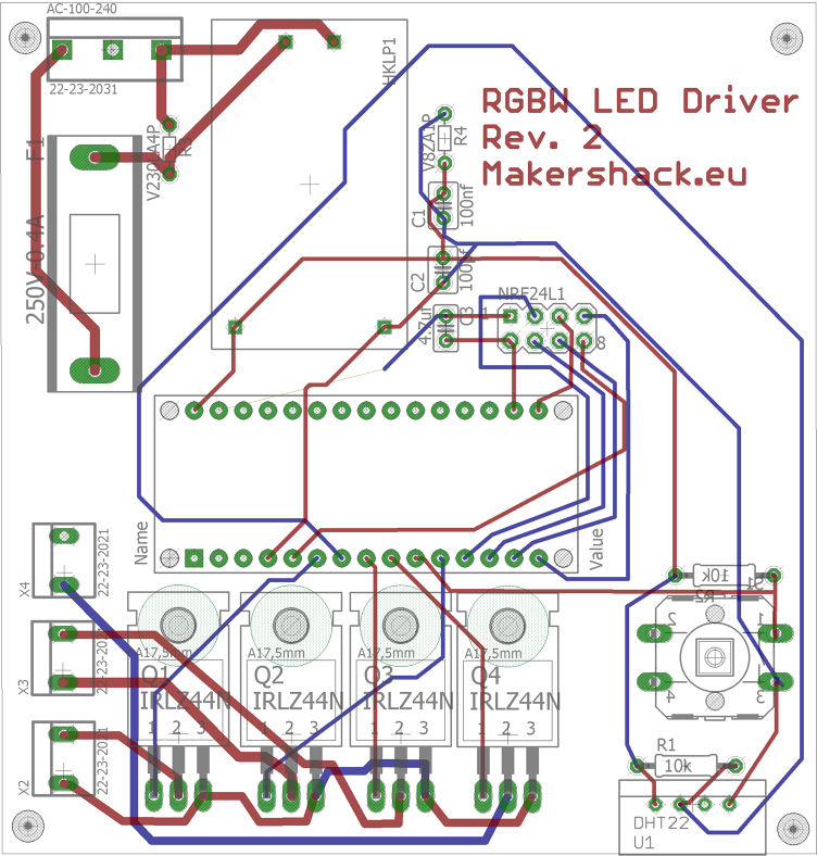 RGBW LED Controller | OpenHardware.io - Enables Open Source Hardware ...