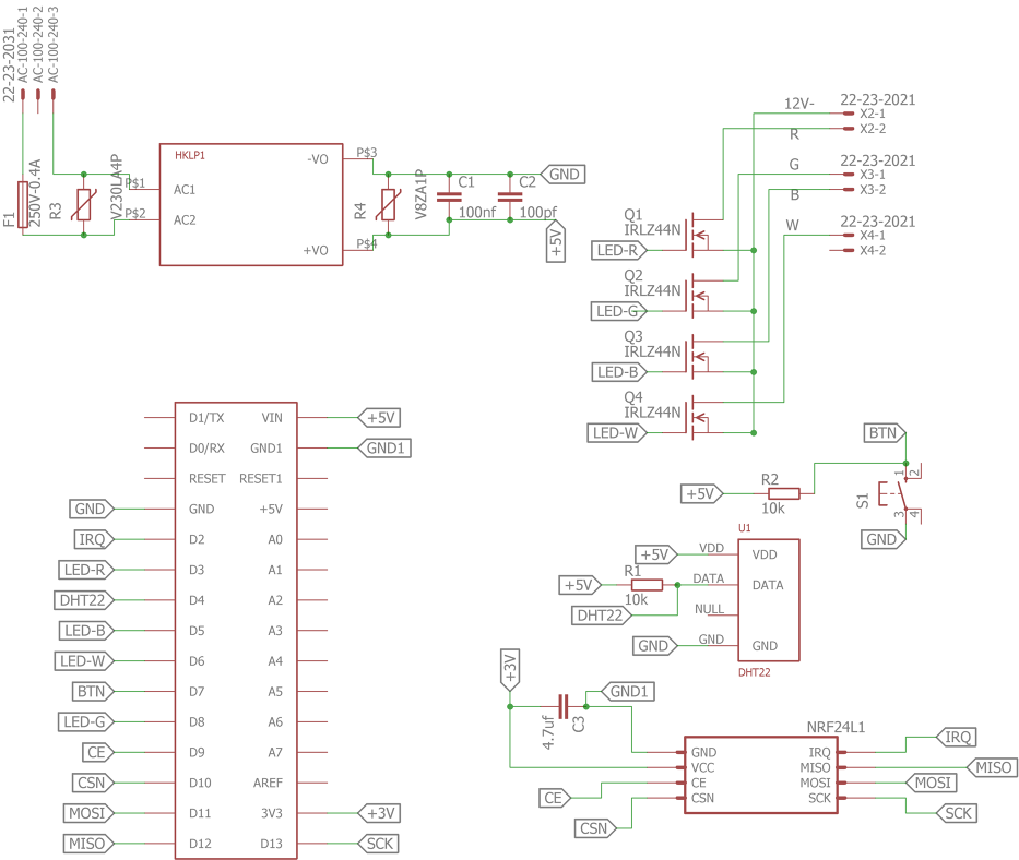 RGBW LED Controller | OpenHardware.io - Enables Open Source Hardware ...