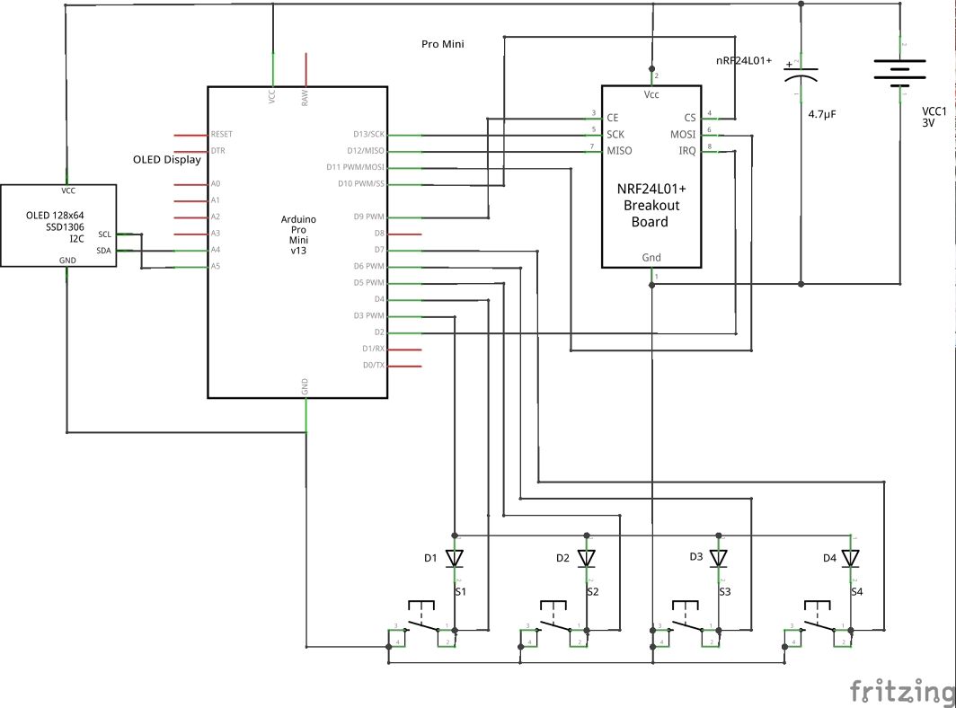 MySensors Mini Scene Controller | OpenHardware.io - Enables Open Source Hardware Innovation