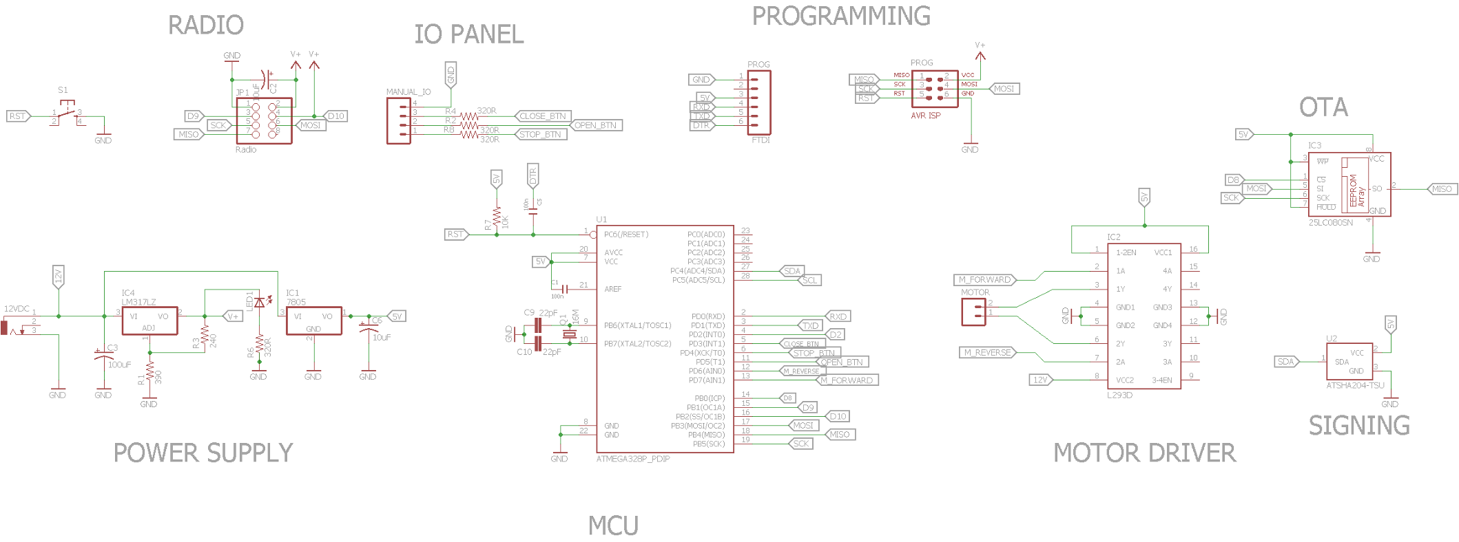 Curtain Control Node | OpenHardware.io - Enables Open Source Hardware ...