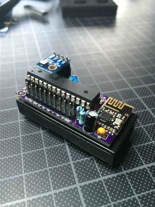 Battery based atmega328p sensor with SMD nrf24l01+ | OpenHardware.io - Enables Open Source ...
