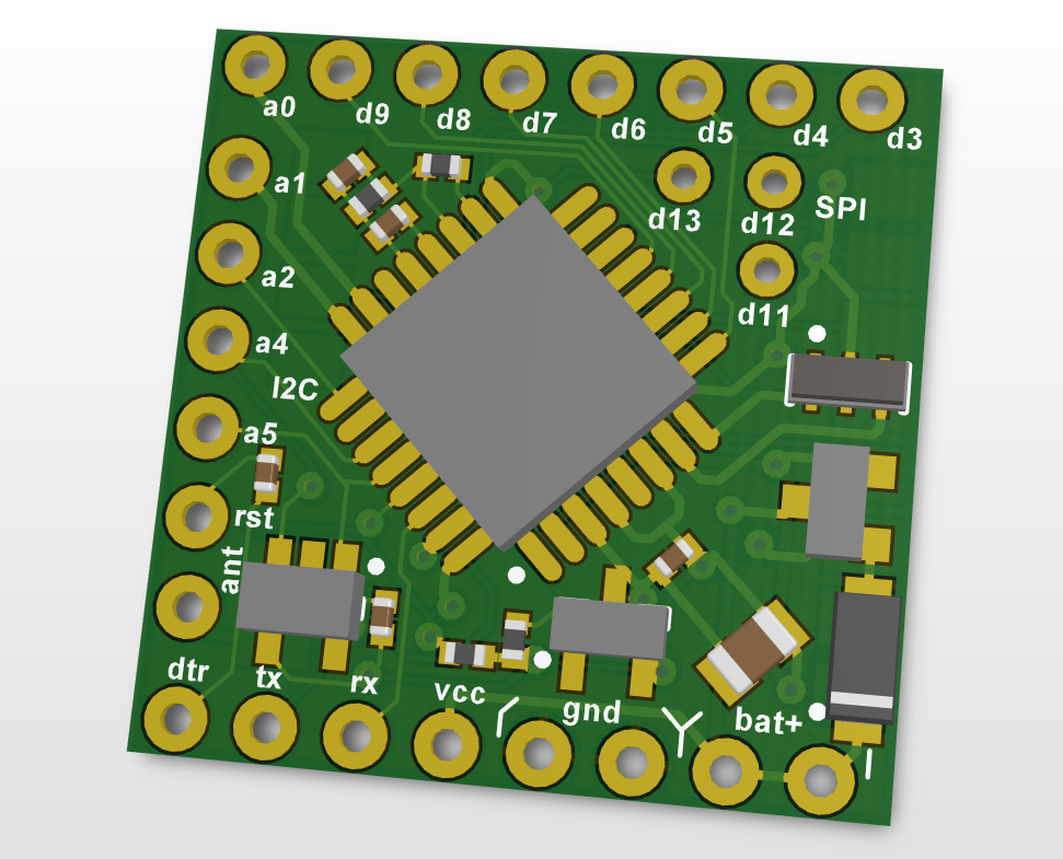 Button size radionode | OpenHardware.io - Enables Open Source Hardware Innovation