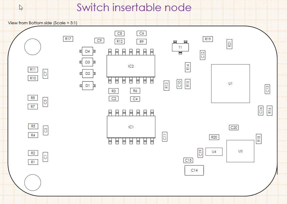 Wall Switch Insertable Node | OpenHardware.io - Enables Open Source Hardware Innovation