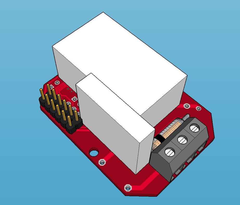 In Wall AC/DC Pcb (with Relay) for MySensors (SMD) | OpenHardware.io - Enables Open Source ...