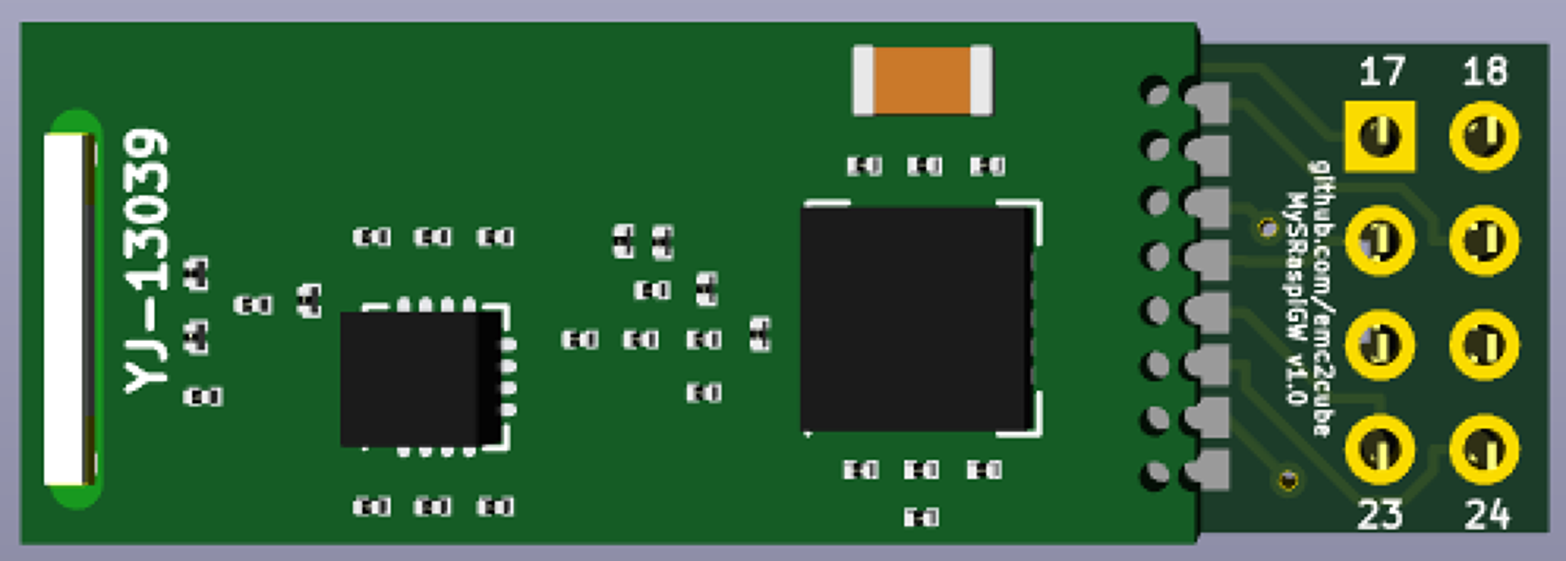 MySRaspiGW PA+LNA - MySensors Raspberry Pi GPIO Gateway | OpenHardware.io - Enables Open Source ...