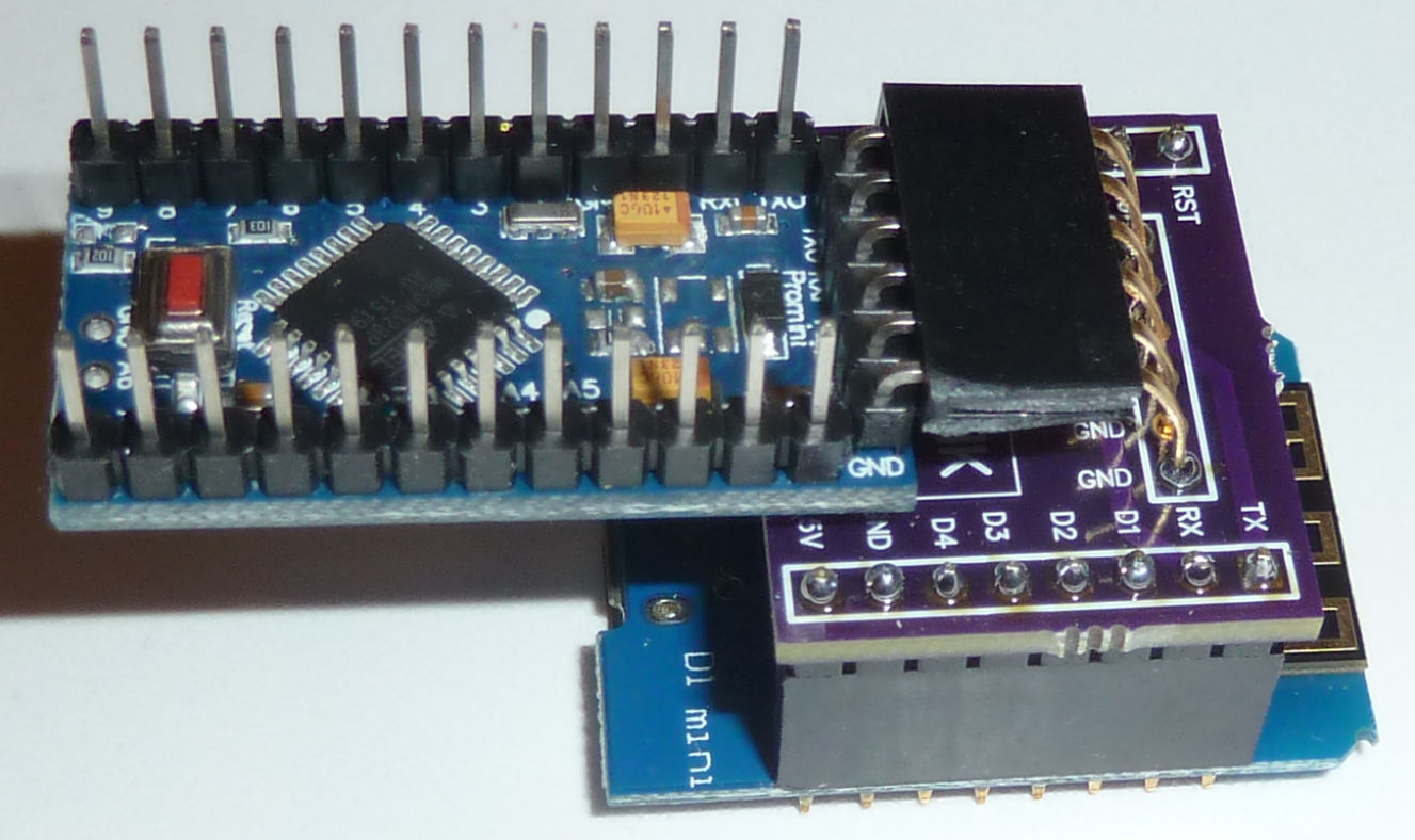 ESP-LINK ESP8266 WeMos D1 Mini Adapter Board | OpenHardware.io - Enables Open Source Hardware ...