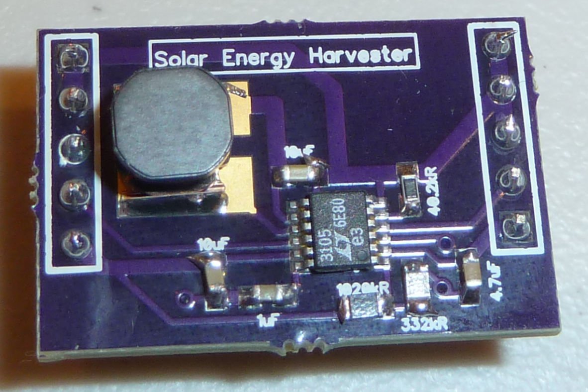 Solar Energy Harvester | OpenHardware.io - Enables Open Source Hardware ...