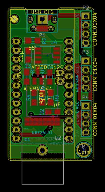 MySI2CNode - Node for I2C devices, CR123 or USB powered | OpenHardware.io - Enables Open Source ...