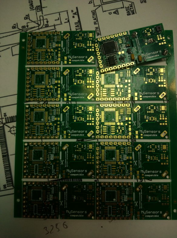 Button size radionode with sensors swarm extension | OpenHardware.io - Enables Open Source ...