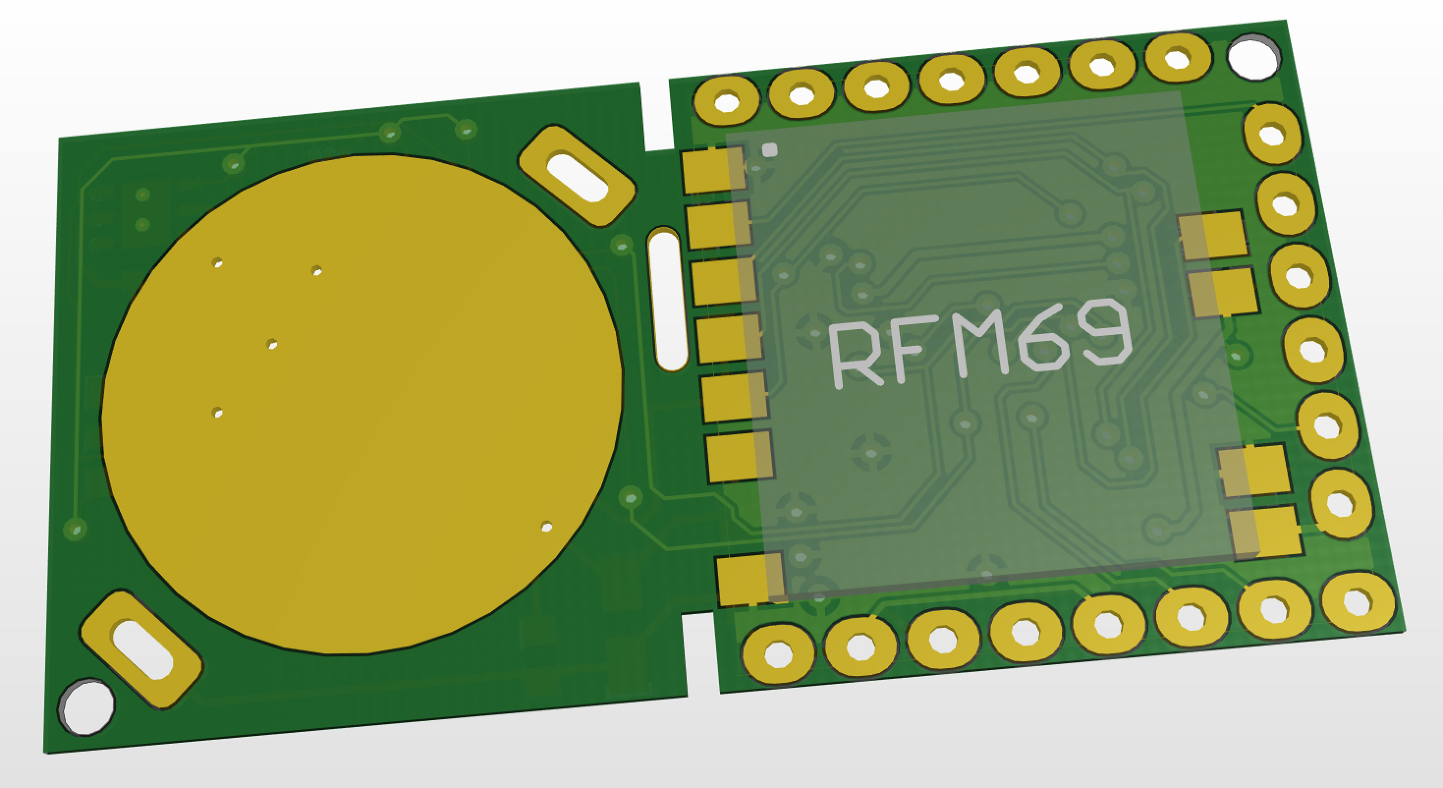 Button size radionode with sensors swarm extension | OpenHardware.io - Enables Open Source ...