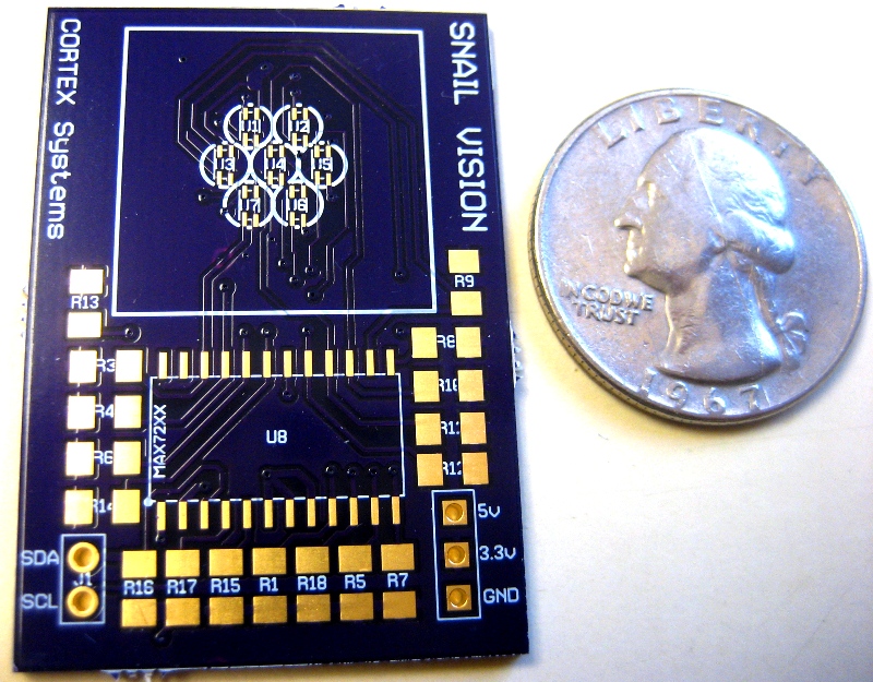 Snail Vision 7 Pixel RGB I²C Camera | OpenHardware.io - Enables Open ...