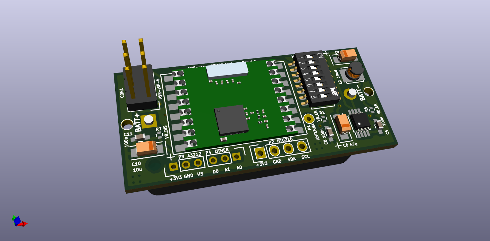 RFM69 Multisensor Node (CR123) | OpenHardware.io - Enables Open Source Hardware Innovation