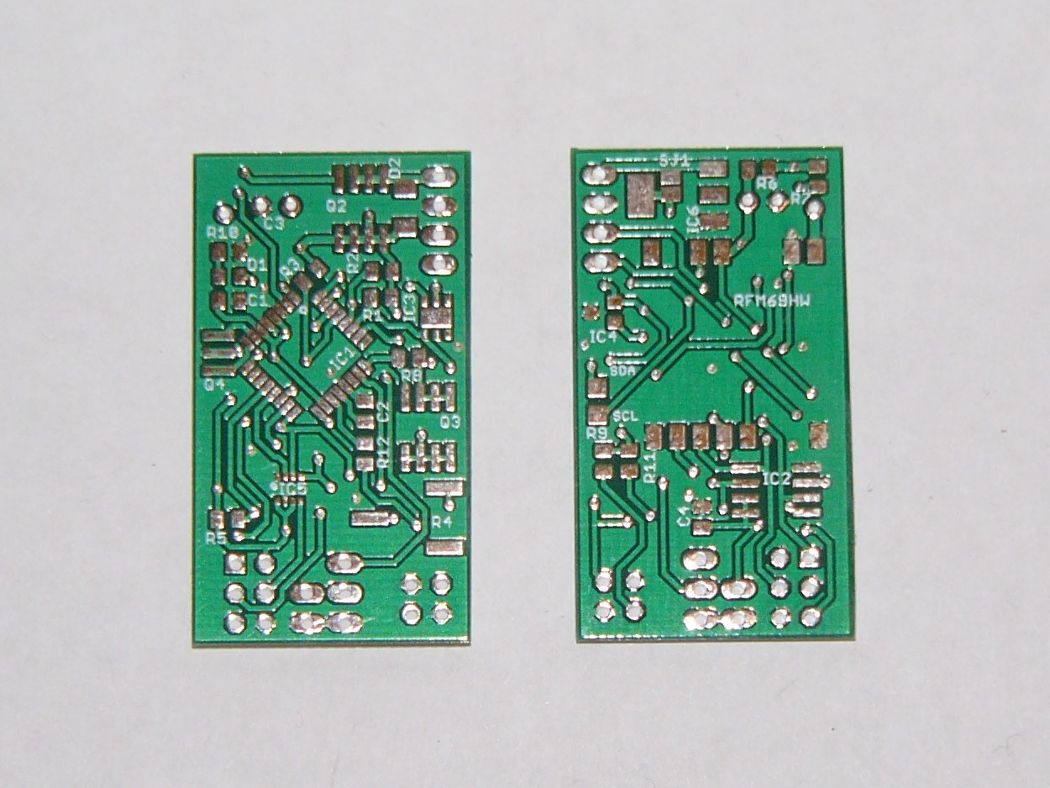 MySensor RFM69HCW micro pcb for DHT, Si7021, CNY70, ... | OpenHardware ...