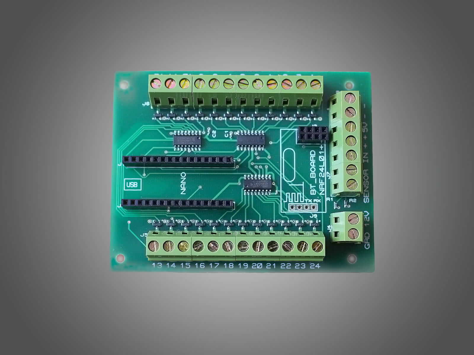 Automatic stairs led lighting arduino shield | OpenHardware.io - Enables Open Source Hardware ...