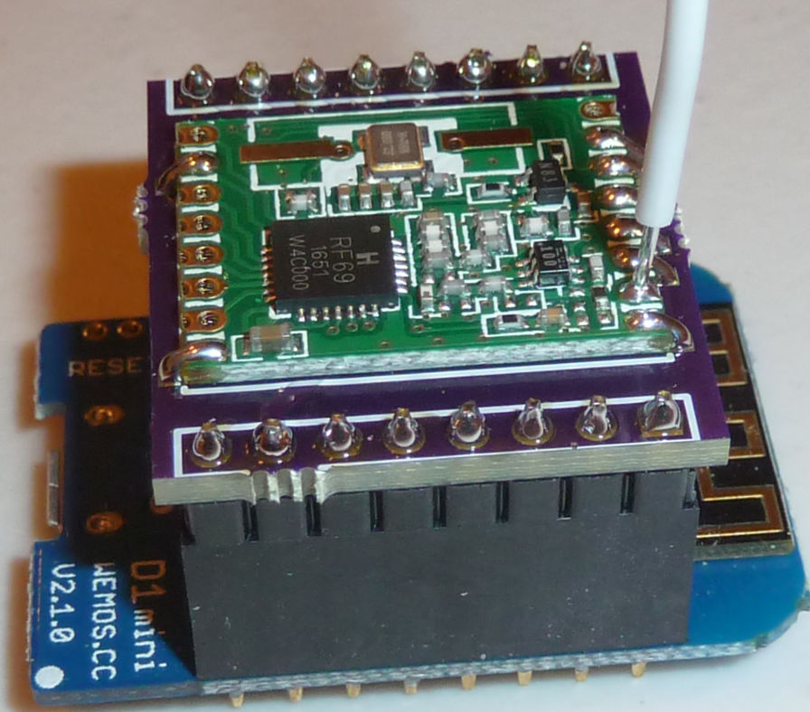 Minimalist RFM69(H)W Shield for Wemos D1 Mini | OpenHardware.io ...