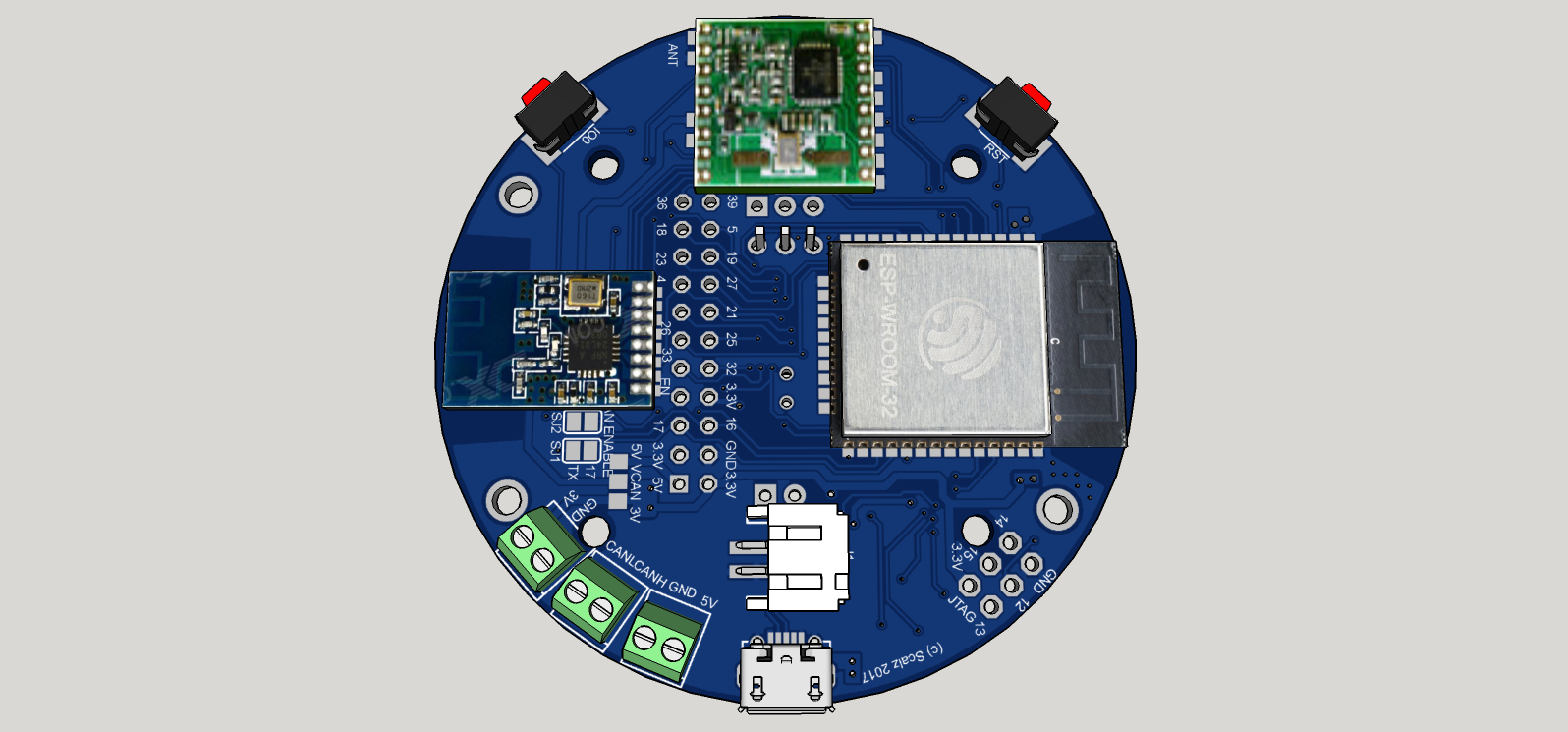 HALO : ESP32 multi transport GW/Bridge for Mysensors | OpenHardware.io - Enables Open Source ...