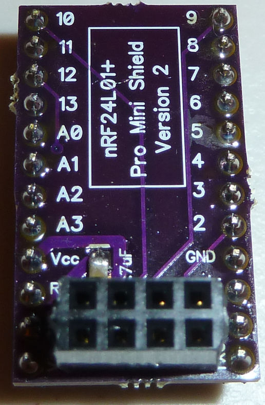nRF24L01+ Pro Mini Shield | OpenHardware.io - Enables Open Source Hardware Innovation