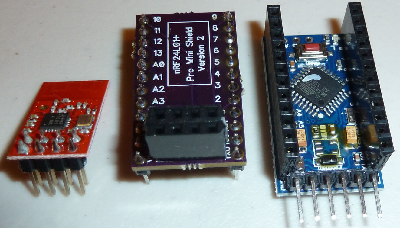 nRF24L01+ Pro Mini Shield | OpenHardware.io - Enables Open Source Hardware Innovation