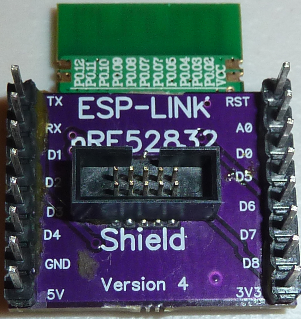 nRF52832 ESP-LINK Shield for ESP8266 Wemos D1 Mini | OpenHardware.io - Enables Open Source ...