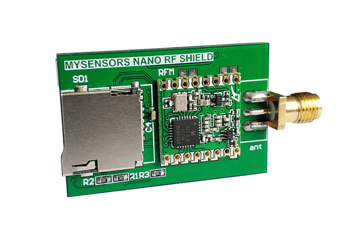 MySensors Nano RF shield | OpenHardware.io - Enables Open Source ...