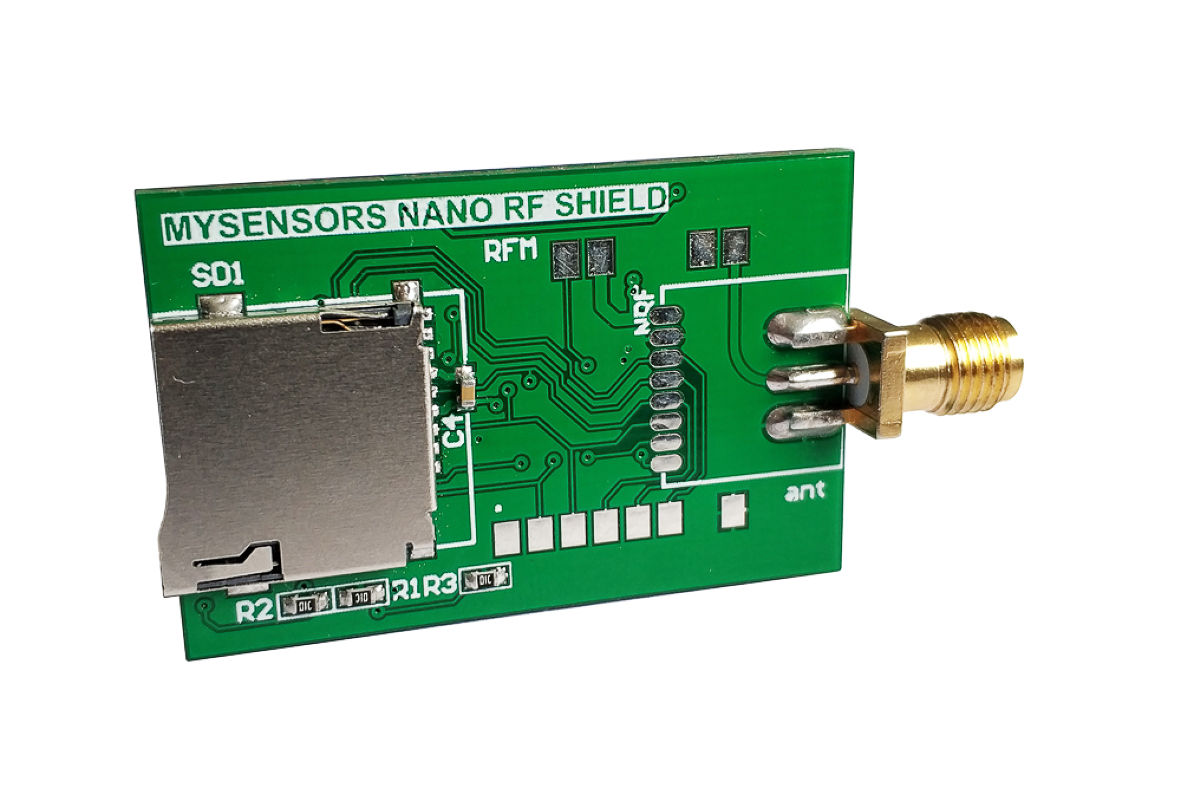 MySensors Nano RF shield | OpenHardware.io - Enables Open Source ...