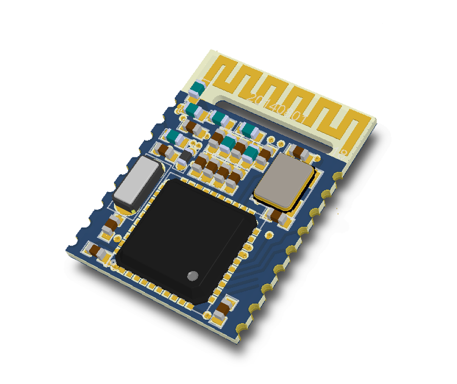 TI CC2540 BLE Module With Smalles Size PCB Antenna. | OpenHardware.io ...