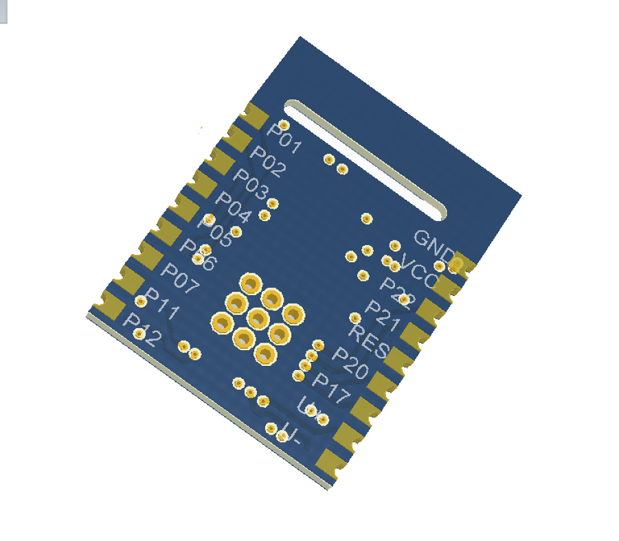 TI CC2540 BLE Module With Smalles Size PCB Antenna. | OpenHardware.io ...