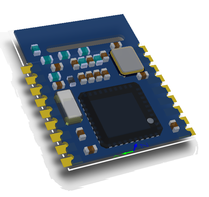 TI CC2540 BLE Module With Smalles Size PCB Antenna. | OpenHardware.io ...