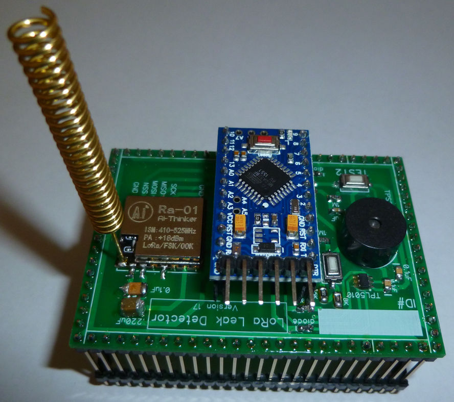 Extremely Simple Arduino Pro-Mini LoRa Water Leak Detector ...