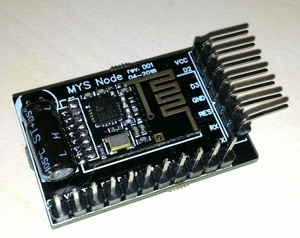 Simple compact RF24 node (ATmega328 + NRF24) | OpenHardware.io - Enables Open Source Hardware ...