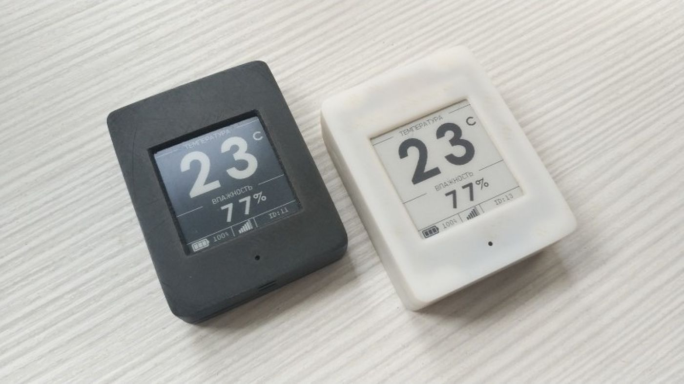 EFEKTA Temp&Hum sensor(ver. nRF52 )+E-Ink display | OpenHardware.io ...