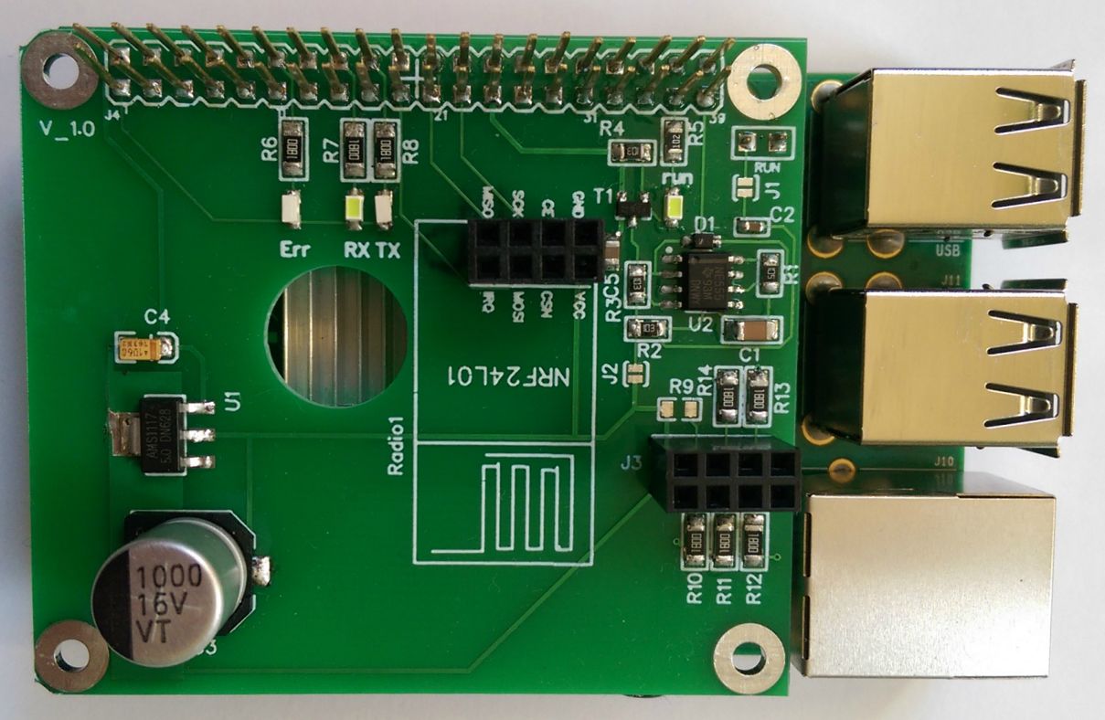 Raspberry PI Hat | OpenHardware.io - Enables Open Source Hardware ...