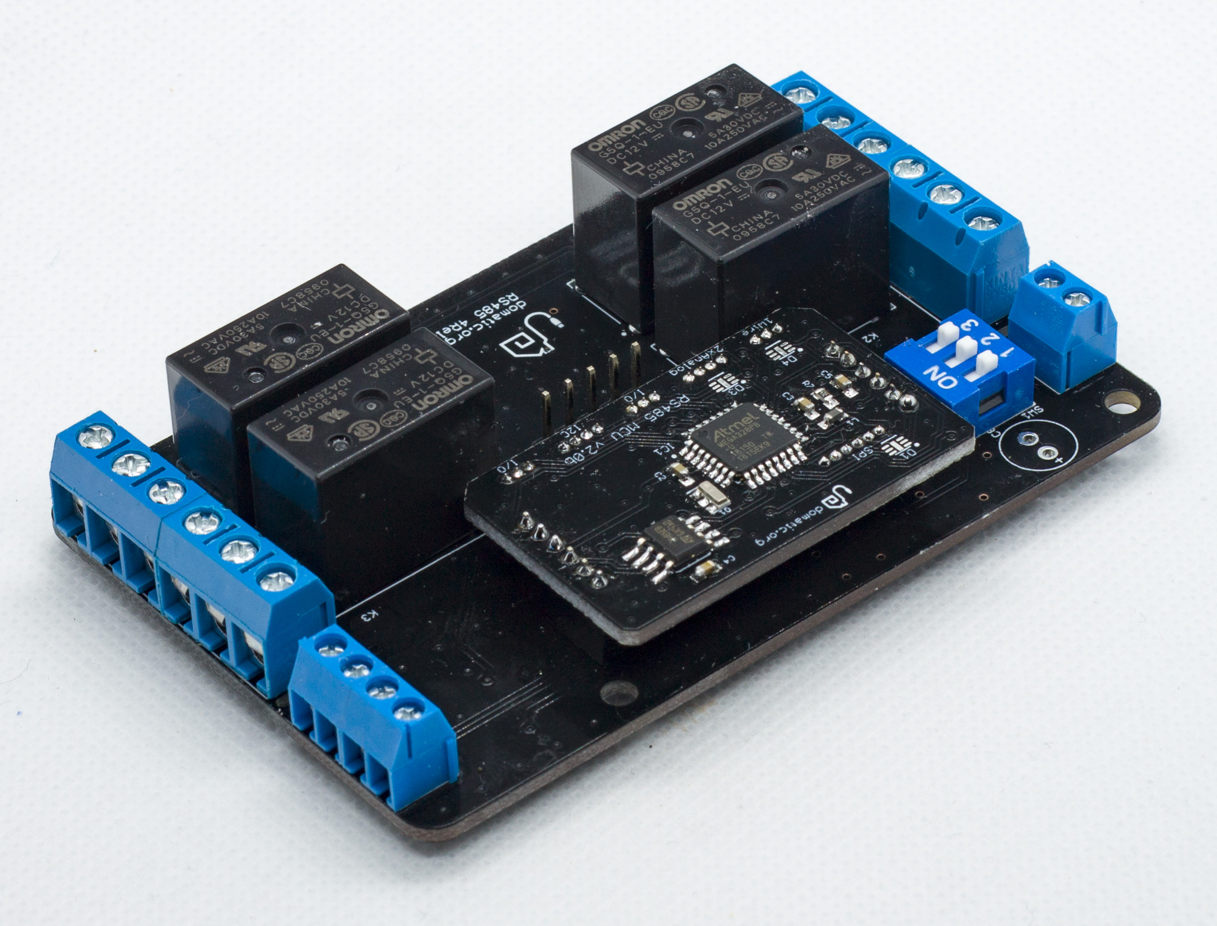 RS485 4RelayDin Shield | OpenHardware.io - Enables Open Source Hardware ...