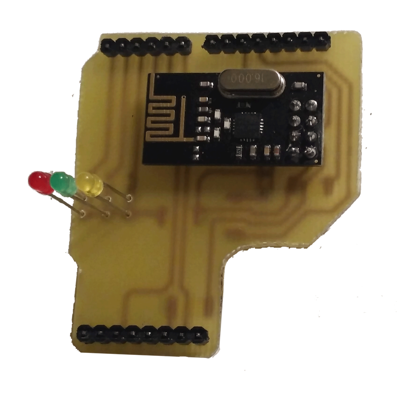 NRF24L01 shield for Arduino Uno (for MySensors gateway) | OpenHardware.io - Enables Open Source ...