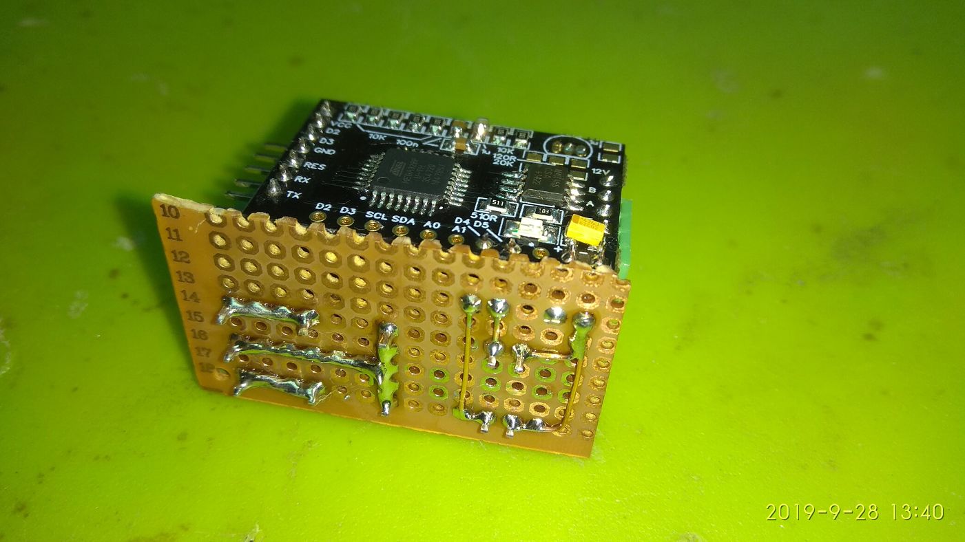 Simple compact RS485 node (ATmega328 + MAX485) | OpenHardware.io - Enables Open Source Hardware ...