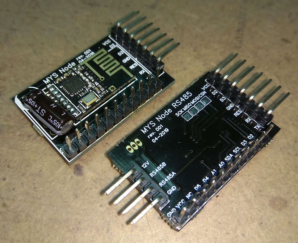 Simple compact RS485 node (ATmega328 + MAX485) | OpenHardware.io - Enables Open Source Hardware ...