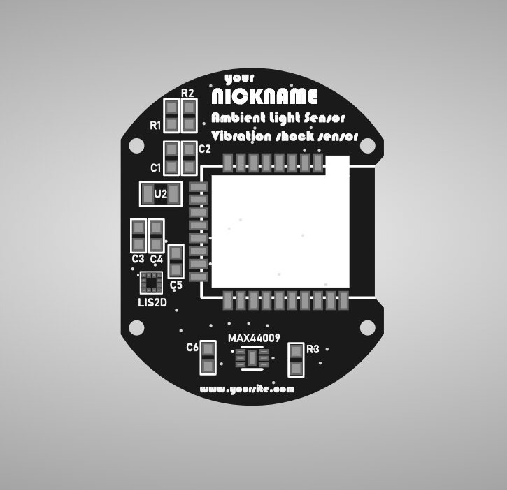 Light and shock sensor | nRF52840 | MySensors | OpenHardware.io - Enables Open Source Hardware ...
