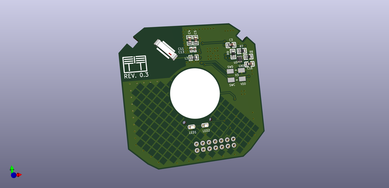 NRF52832 1 channel control plate for in wall switch | OpenHardware.io - Enables Open Source ...