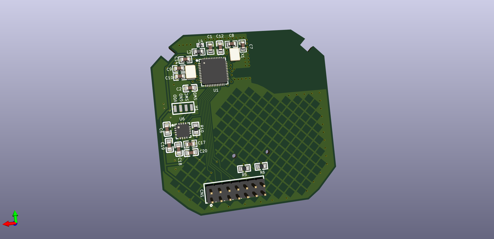 NRF52832 1 channel control plate for in wall switch | OpenHardware.io - Enables Open Source ...