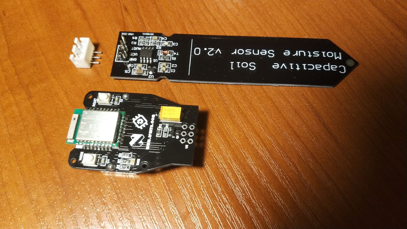 Wireless Module for Capacitive Soil Moisture Sensor v2.0 | OpenHardware ...