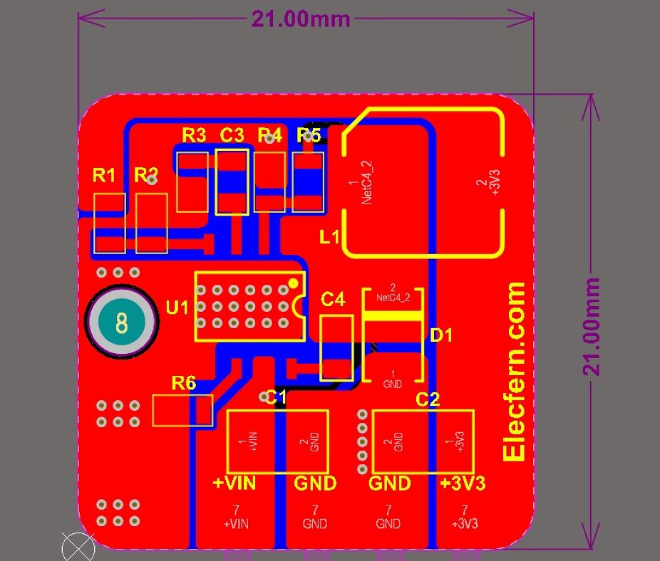 MP1584EN DC-DC Buck Converter Power Module | OpenHardware.io - Enables ...