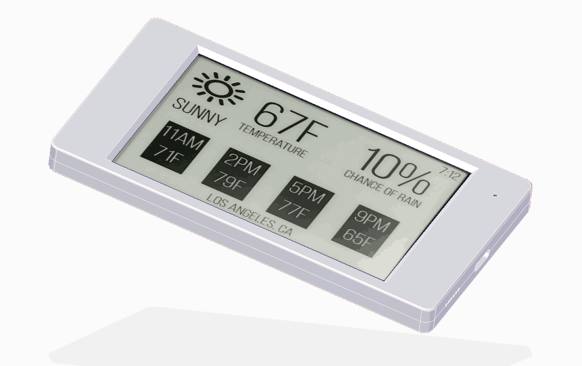 Personal EPD terminal | OpenHardware.io - Enables Open Source Hardware ...