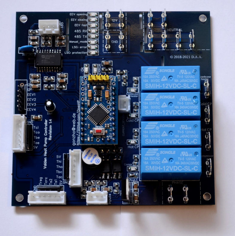 Valden: Heat Pump Controller | OpenHardware.io - Enables Open Source ...