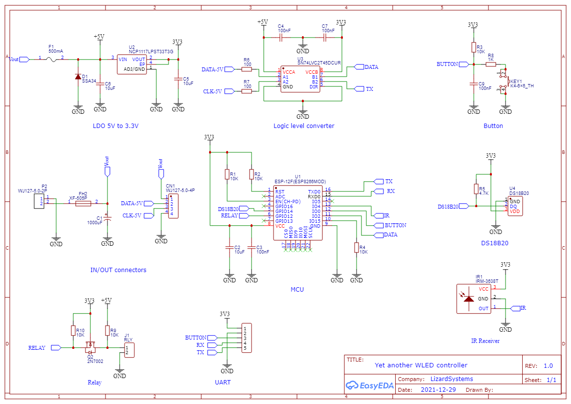 Yet Another WLED Controller | OpenHardware.io - Enables Open Source ...