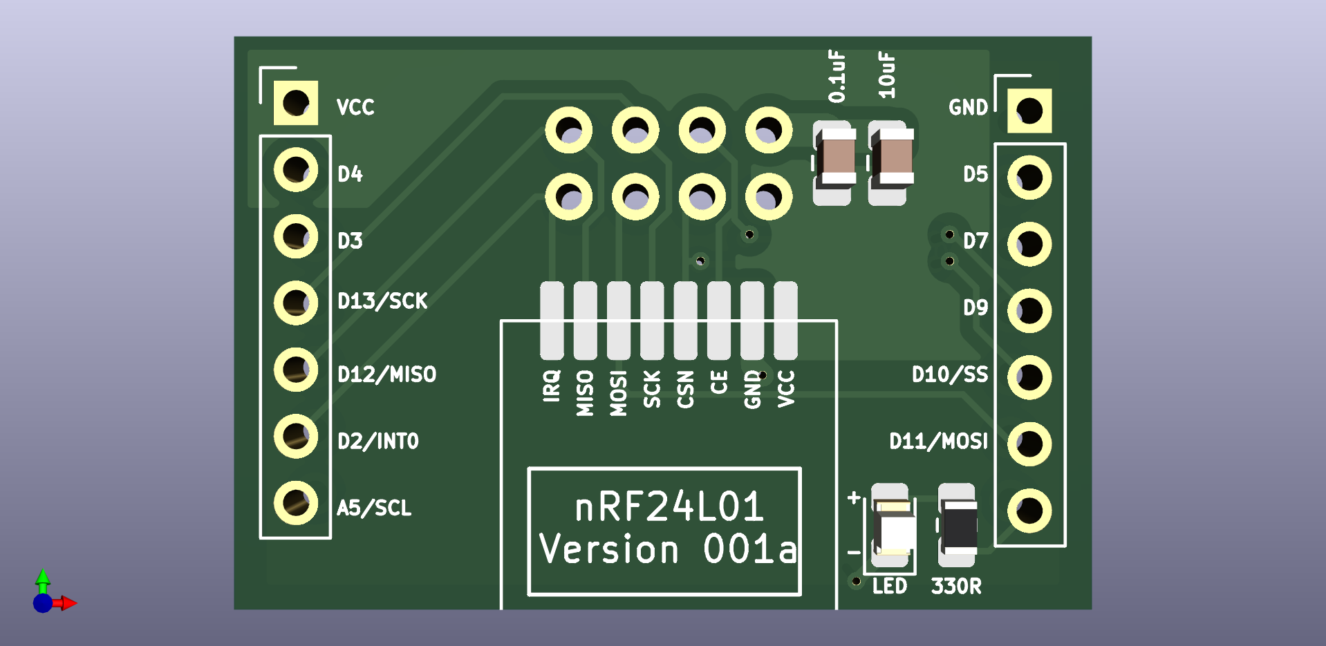 nRF24L01 Adapter Board (AH) | OpenHardware.io - Enables Open Source ...