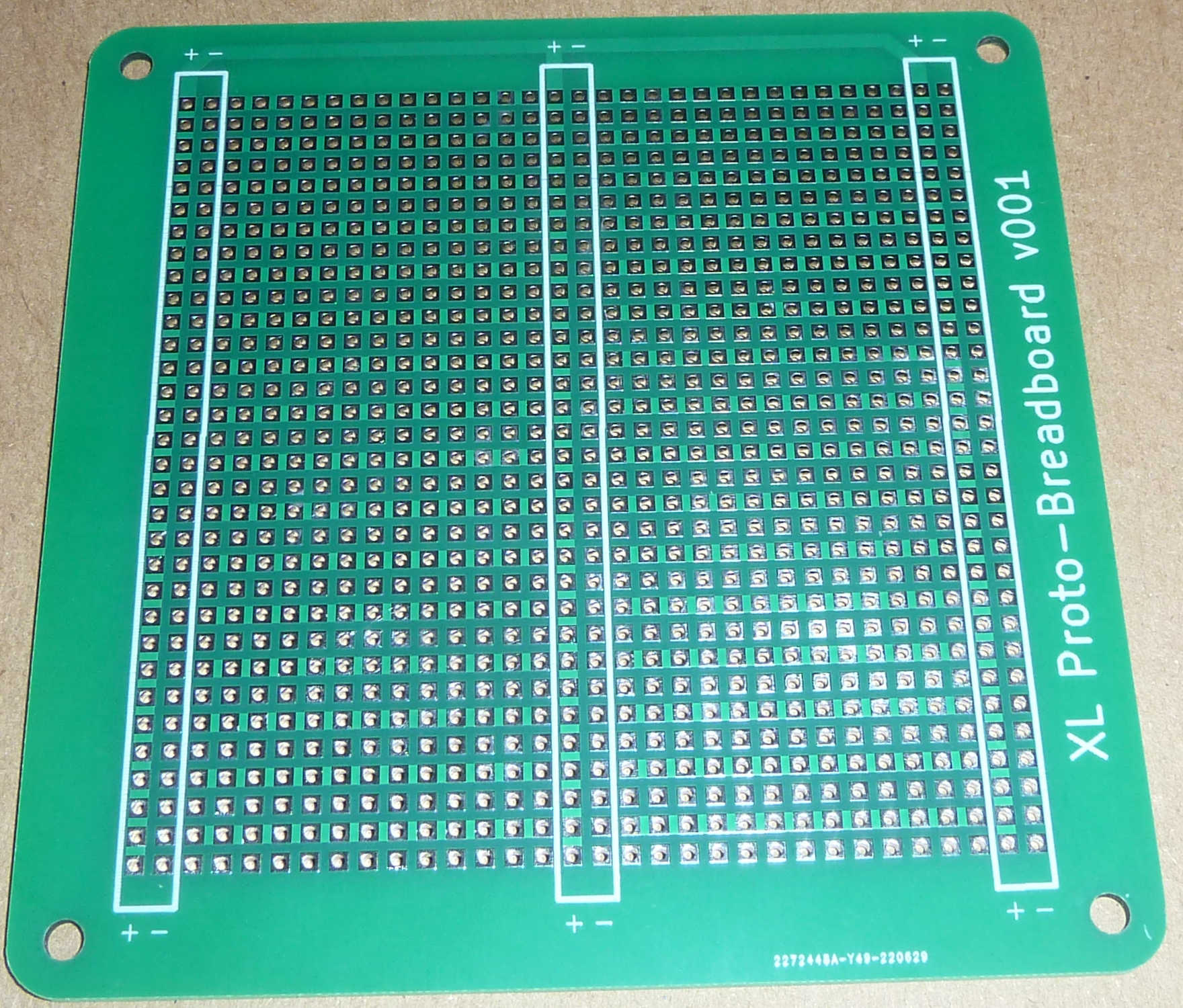 XL Proto-Breadboard | OpenHardware.io - Enables Open Source Hardware ...